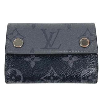 Louis Vuitton unisex, Pre-owned, Gris, Taille: ONE Size Portefeuille en Toile Pre-owned