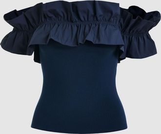 Essentiel Top Jaqua Bleu Fonc&eacute;