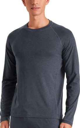 CALIDA Deepsleepwear Warming Langarmshirt Herren, besonders weich auf der Haut