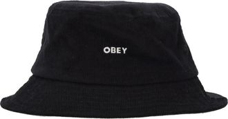 Obey K&uuml;hler Corduroy Bucket Hat Schwarz - - Accessories - unisex - Schwarzk - ONE SIZE