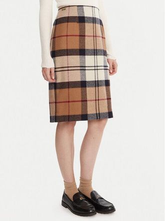 Barbour Minirock Rosa LSK0064BR37 Beige Regular Fit