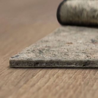 Mohawk Home rutschfeste Teppichunterlage, 60 x 30 cm, 1/4 Dicker Filz mit Zwei Oberflächen und Gummigreifer - sicher für alle Böden, Braun