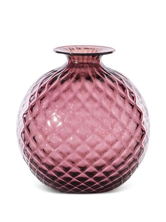 VENINI vase textur&eacute; - Violet