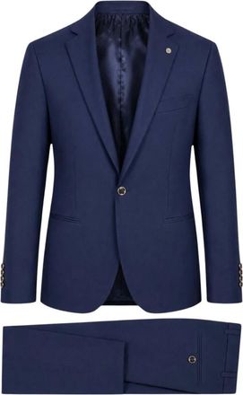 Luigi Bianchi Mantova Homme, Costumes, Bleu, Taille: L Single Breasted Suit