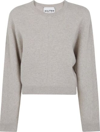 Kujten Kujten, Damen, Strickwaren, Grau, LGr&ouml;&szlig;e