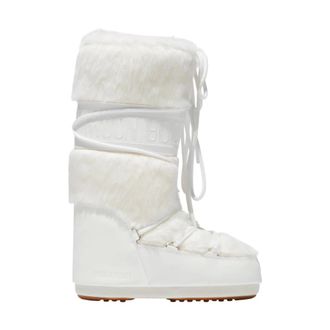 Moon Boot MB Icon Faux-Fur Boot - - Shoes - Damen - Wei&szlig; - 35 EU