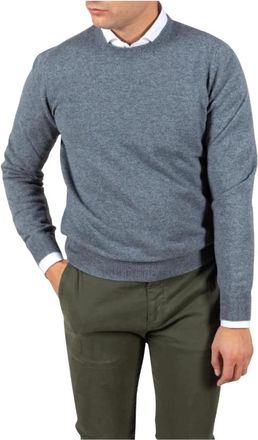 Gran Sasso Homme, Pulls, Gris, Taille: L Pull ras du cou