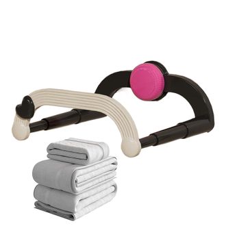 Generico Badezimmergarderobe, Schneidebretthalter, Wandmontage, einziehbares f&uuml;r K&uuml;che und Bad