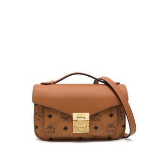 MCM Mcm, Femme, Sacs, Brun, Taille: ONE Size Medium Tracy Crossbody