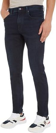 Tommy Hilfiger Jean Homme Tapered Slim Fit, Bleu (Modoc Indigo), 40W/30L