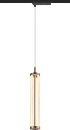 SLV QUIMERA KUPFER | für 1 Phasen-System, Hängelampe aus Glas, Pendelleuchte Rund, Dimmbare Esszimmerleuchte, Vintage Wohnzimmerlampe mit Warmweißem Licht