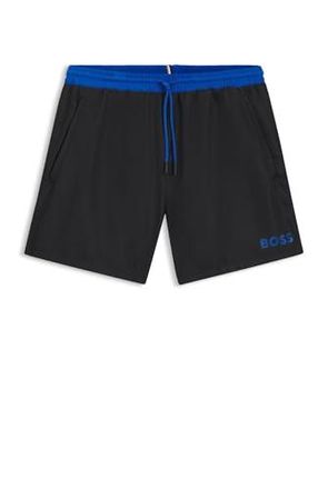 BOSS Hommes Starfish A Short de Bain &agrave; s&eacute;chage Rapide, avec Logo Contrastant