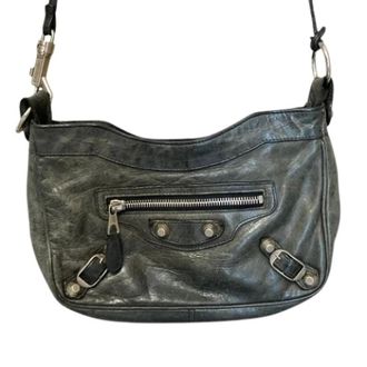 Balenciaga Sac bandouli&egrave;re vintage Pre-owned - Femme - Pre-owned - Vert - Taille: ONE Size