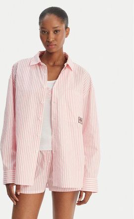 Juicy Couture Hemd Dog Crest JCYPT126861 Rosa Relaxed Fit