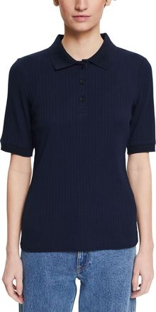 Esprit Damen 022EE1K347 T-Shirt, 400/NAVY, L