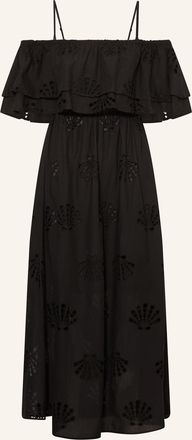 Watercult Watercult Strandkleid Dolce Lemon Aus Lochspitze schwarz