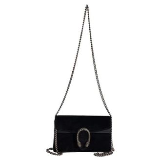 Gucci Sac bandouli&egrave;re Mini Dionysus Pre-owned - Femme - Pre-owned - Noir - Taille: ONE Size