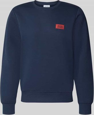Jack & Jones Sweatshirt mit Label-Print Modell RUSH