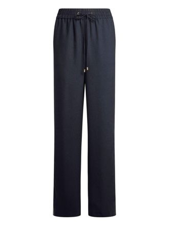 Etro Womens Trousers Night Blue Polyester