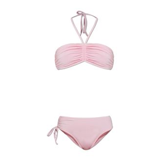 Balmain Zweiteiliger Badeanzug - - Swimwear - Damen - Rosa - XS