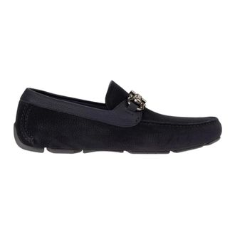 Ferragamo Loafer-Schuhe - - Shoes - Herren - Blau - 40 1/2 EU