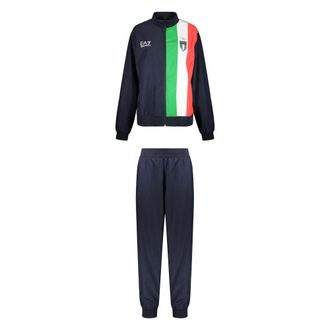 Emporio Armani Tricolor Sportsuit - - Sport - Damen - Blau - M