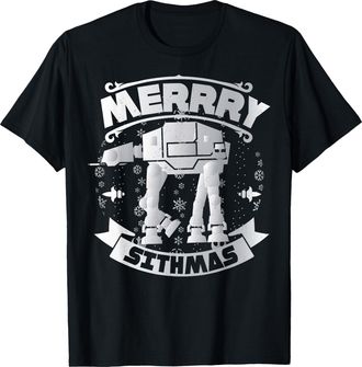 Star Wars AT-AT Weihnachten Frohe Sithmas-Feiertage T-Shirt