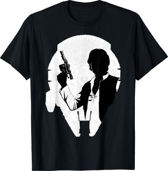 Star Wars Han Solo Falcon Silhouette T-Shirt