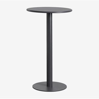 Sklum Sklum - Runder Gartentisch &Oslash;60 cm aus Metall Mizzi Grau Graphit