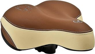 B&uuml;chel WITTKOP BIG CITY - Fahrradsattel f&uuml;r R&auml;der, sehr bequemer mit Reflekter und gro&szlig;er sowie Sitzfl&auml;che I fahrradsattel herren, fahrradsattel damen, beque