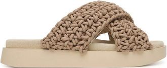 INUIKII Pantoletten Woven 1004.003.0062 Beige