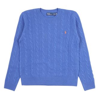 Polo Ralph Lauren Femme, Pulls, Bleu, Taille: 42 FR Pulls &agrave; col rond