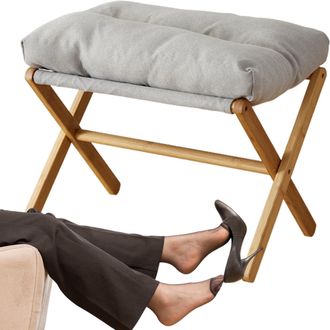 Generic Fu&szlig;st&uuml;tze aus Samt, Fu&szlig;hocker, Fu&szlig;hocker aus Samt unter dem Schreibtisch, gepolsterte Fu&szlig;st&uuml;tze aus Samt, Fu&szlig;hocker, Ottomane