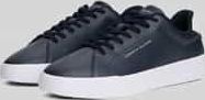 Tommy Hilfiger Sneaker aus Leder-Mix mit Label-Details
