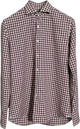 Xacus Homme, Chemises, Rouge, Taille: 3XL Checked Shirt