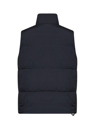 Stone Island Mens Padded Vest Blue Nylon Polyamide Bomber Jackets