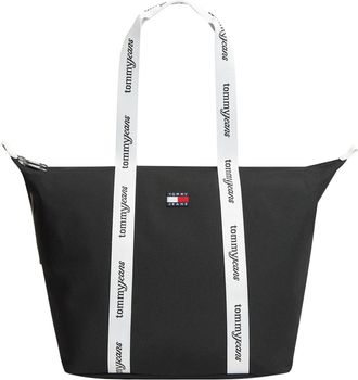 Tommy Jeans Damen Tjw ESS Daily Tote Aw0aw18461 Tragetasche, Black (Black)