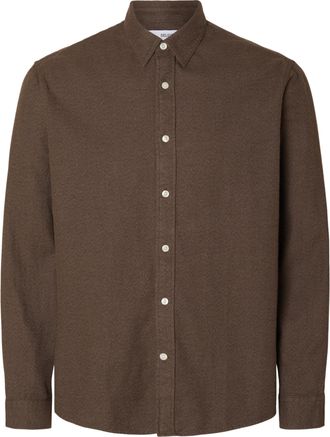 Selected Slhregnoah Brushed Twist Shirt Ls Noos