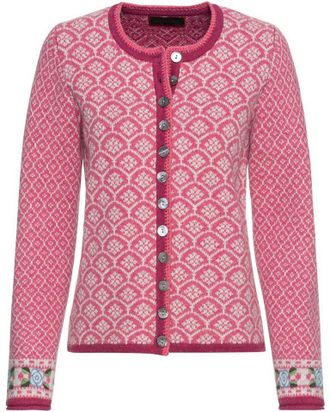Reitmayer Strickjacke Jacquard-Strickjacke
