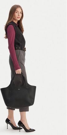 HUGO BOSS Handtasche 50563395 Schwarz