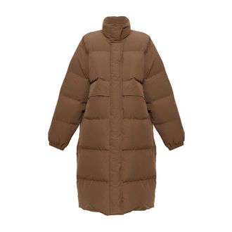 Jil Sander Jacke mit Stehkragen - - Coats - Damen - Braun - XL