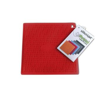 Silikomart Silikomart | Silikonuntersetzer, Ma&szlig;e 175 x 175 mm, Farbe Rot