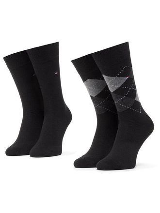 Tommy Hilfiger Lange Socken 100001495 Schwarz