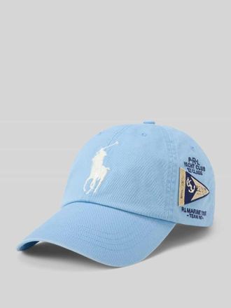 Polo Ralph Lauren Basecap aus reiner Baumwolle mit Logo-Stitching