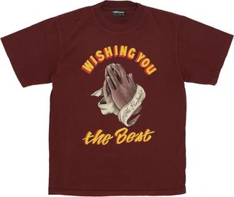 The Hundreds Best Wishes Tee - - Tops - Herren - Rot - S