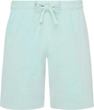 Vilebrequin Bolide Frottee-Bermudashorts - - Shorts - Herren - Gr&uuml;n - M