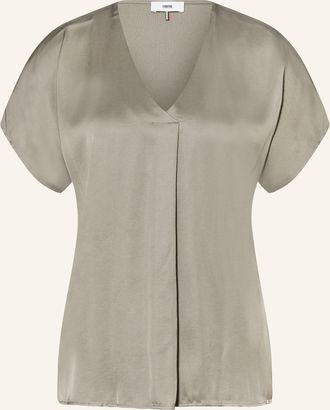 Cinque Cinque Blusenshirt Civanea Im Materialmix gruen