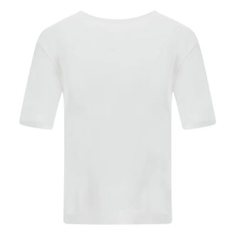 Herno Femme, Pulls, Blanc, Taille: 38 FR Glam Knit T-Shirt