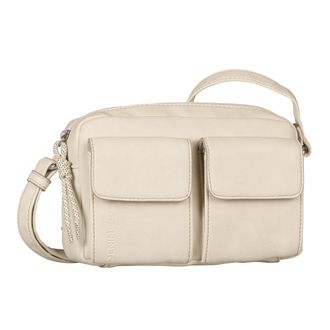 Tom Tailor Malina Damen Umh&auml;ngetasche Handtasche Mittelgro&szlig; Wei&szlig;