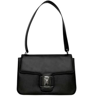 Ferragamo Pre-owned Schultertasche - - Pre-owned - Damen - Schwarzk - ONE SIZE